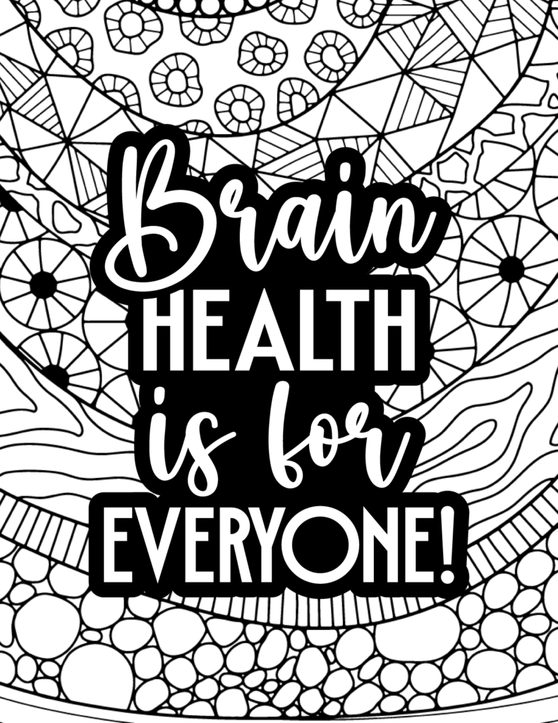 Coloring Pages - Virtual Brain Health Center